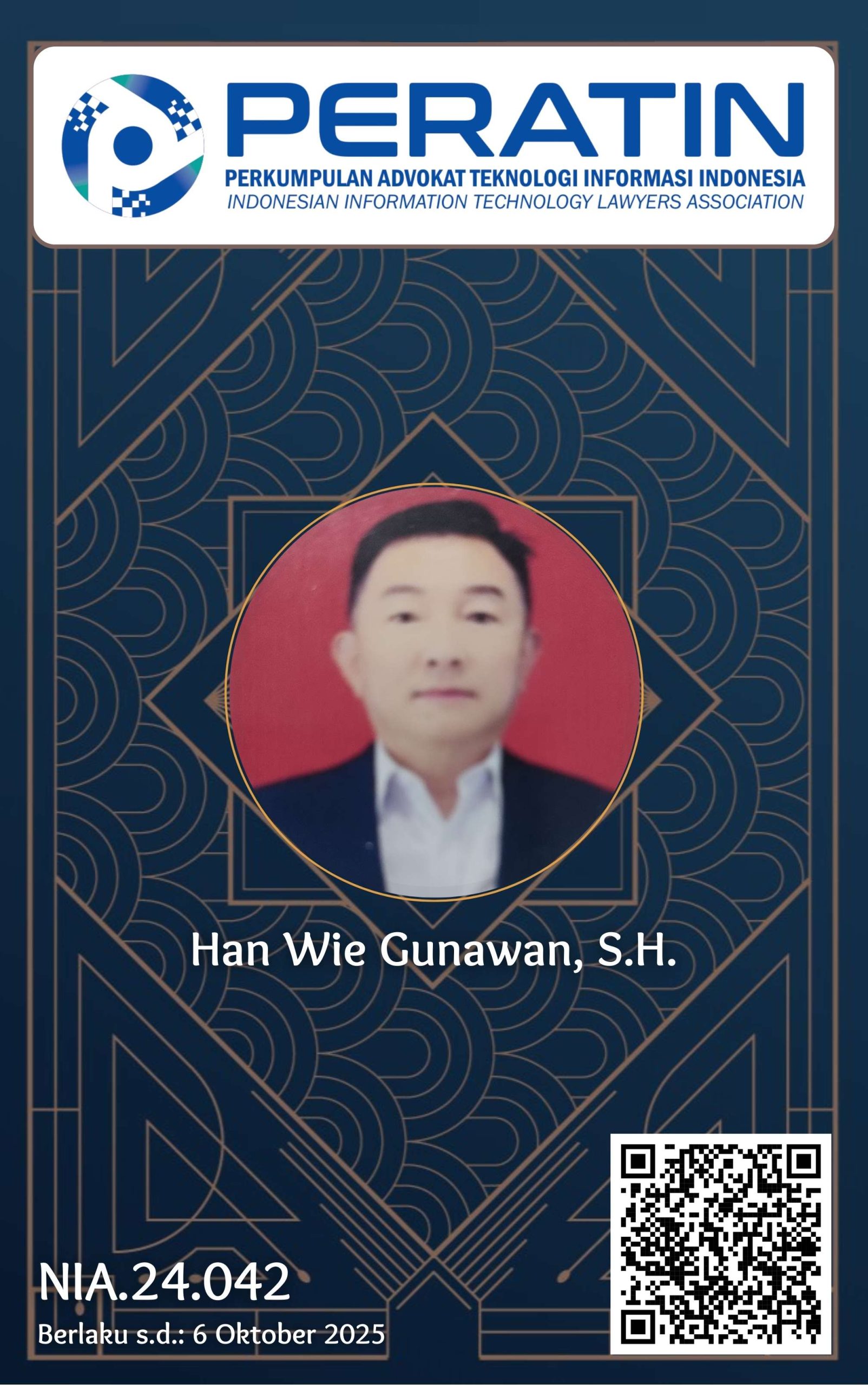 Han Wie Gunawan, S.H. - PERATIN